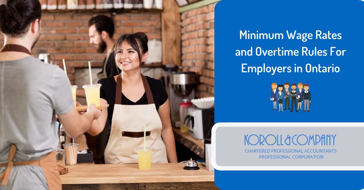 Minimum Wage Rates and Overtime Rules For Employers in Ontario